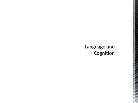 Thinking Intelligence Language Pptx