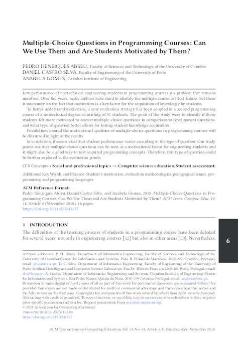 pdf 6 multiple choice questions in programming courses can we use