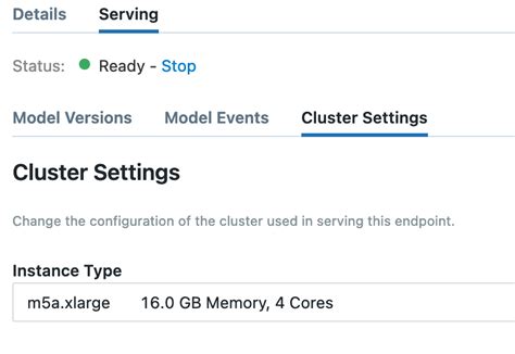 Not Able To Configure Cluster Settings Instance Ty Databricks