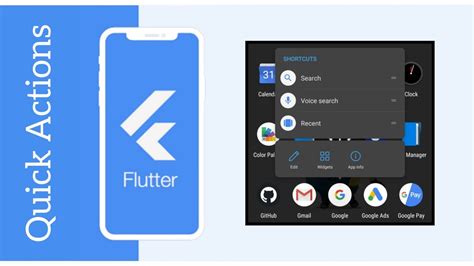 Quick Actions in Flutter - Flutter Tutorials | Flutter by Google