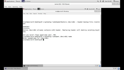 Creating Encrypted Partition In Linux