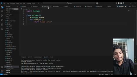 Cherrypy Using Python Django Youtube