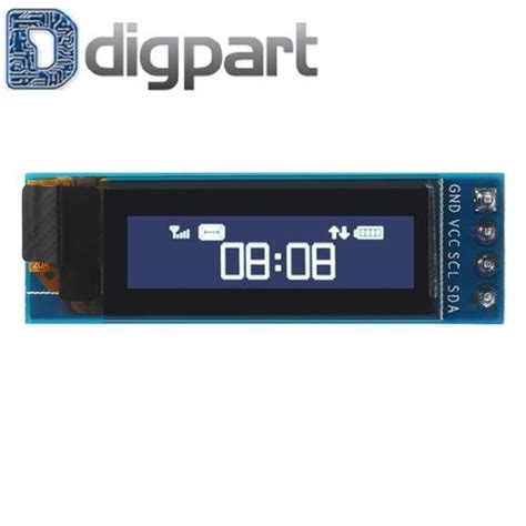 Jual Modul Display OLED LCD Inch X Serial IIC I C Putih DIY Kota Malang DigPart