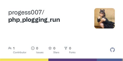 GitHub Progess007 Php Plogging Run