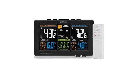 this 43 gadget displays real time weather conditions and more