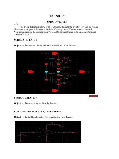 Cmos Inverter Design Using Cadence Pdf
