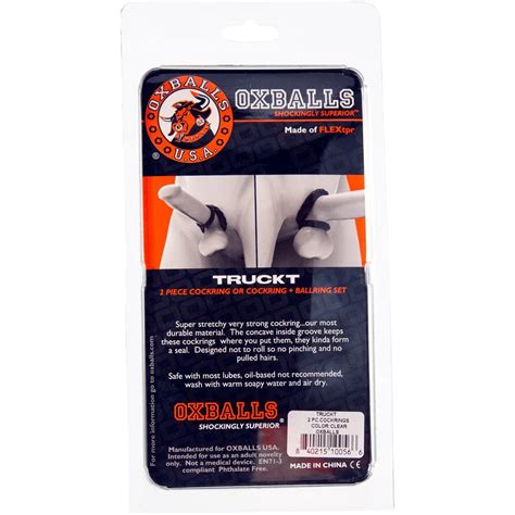 Oxballs Atomic Jock Truckt 2 Piece Cock Rings Lovetrick