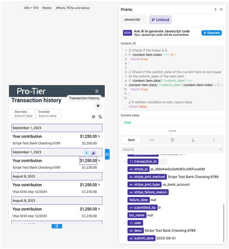 how to re create this in a datagrid ask us anything weweb community