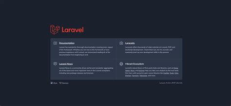 はじめてのlaravel開発環境構築をやってみた webikeスタッフブログ