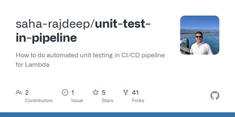 GitHub Saha Rajdeep Unit Test In Pipeline How To Do Automated Unit Testing In CI CD Pipeline