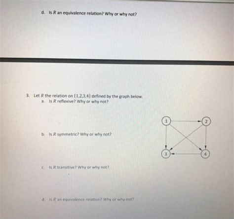solved a relation r on a set s is reflexive if a relation r