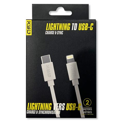 Lightning To USB C Charge Sync Groupe KSD
