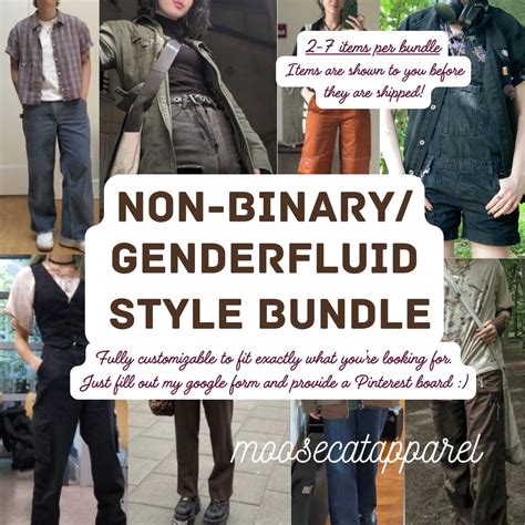 Non Binarygenderfluid Style Bundle Pinterest Board Vintage Box Trans