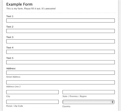 Customize Your Form With CSS Examples Wufoo