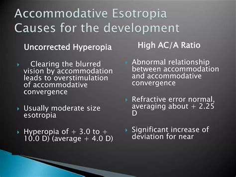 Esotropia Classification Diagnosis And Management Pptx