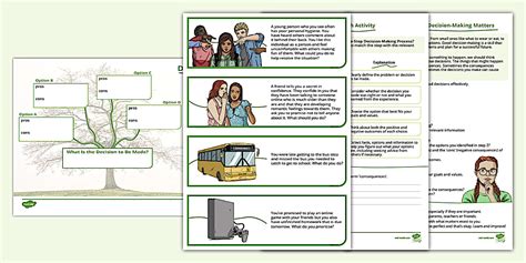 Life Skills Decision Making For Older Learners Twinkl