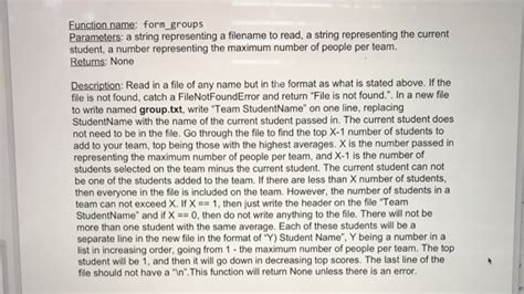 Assume The Structure Of A File To Be FirstName Chegg