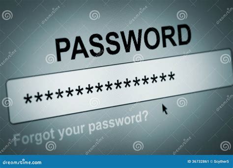 password box in internet browser stock image image of page firewall