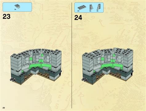 LEGO 9474 The Battle of Helm's Deep Instructions, The Lord of the Rings ...