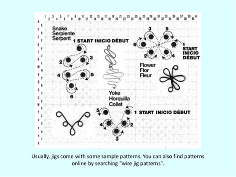 Jewelry Jig Patterns
