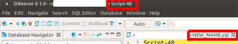 Bug Saving A Script File With Name Does Not Rename Title Bar