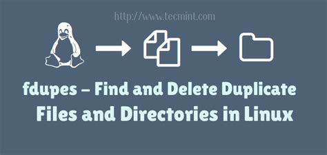 Fdupes A Command Line Tool To Find And Delete Duplicate Files In Linux Artofit