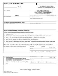 Form AOC E Download Fillable PDF Or Fill Online Receipt Partial Or Final North Carolina