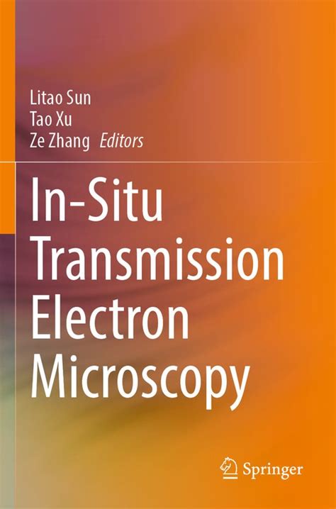 In Situ Transmission Electron Microscopy 9789811968471 Livres Bol