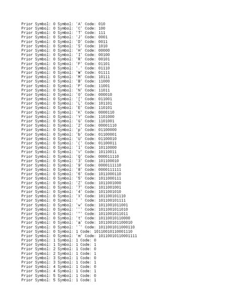 freesat huffman table compression type 2 pdf algorithms encodings
