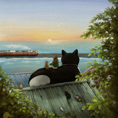 일러스트레이터 루나 Luna 뭘 좋아할지 몰라 다 준비했어😉 [너를 위한 예쁜 그림엽서전] 엽서 단체전에 루나가 참가합니다~💘 다양하고 멋진 작가들의 엽서전시와 현장에서