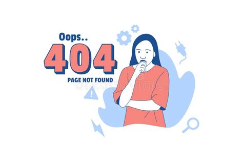 Error Design Concept Landing Page Stock Illustrations 921 Error