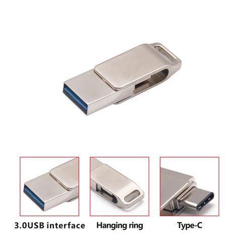 Type C USB Dual Plug Pen Drive High Speed Flash Drive GB GB GB Capacity USB Memory