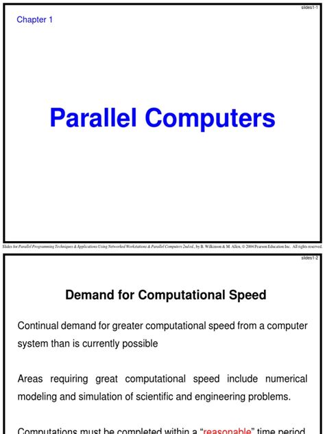 parallel computers networking pdf pdf parallel computing computer