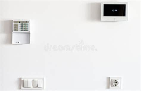 Video Intercom And Security System Remote Smart Home Stock Image