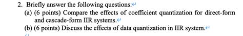 solved 2 briefly answer the following questions a 6