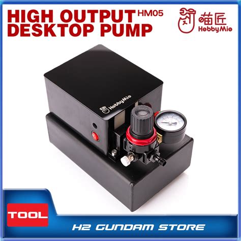 [hobby Mio] Máy Nén Khí Sơn Mô Hình Mini High Output Desktop Pump Hm 05