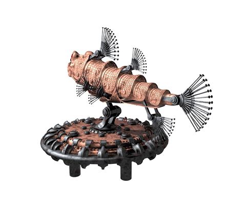 Robofish Modelo D C D Obj Free D