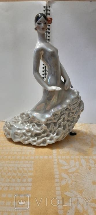 Фарфоровая статуэтка Кармен Испанский танец Киевский СССР 115110100 купить на Violity