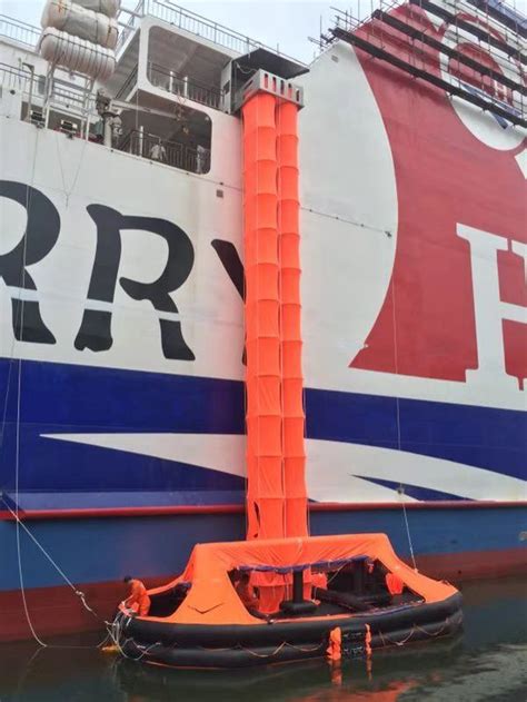 Solas Marine Inflating Evacuation System Marine Evacuation System And Vertical Evacuation System