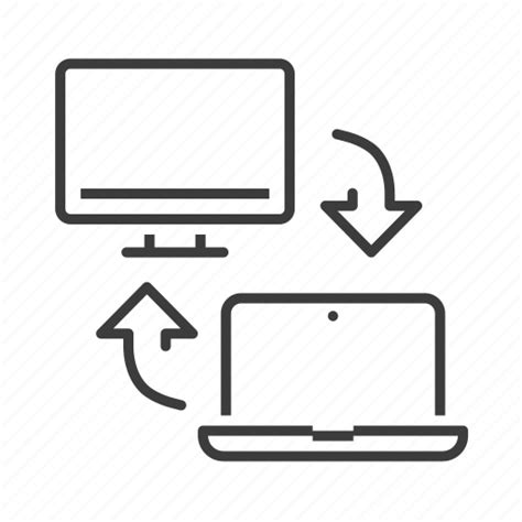 Computer Device Internet Mobile Responsive Screen Technology Icon