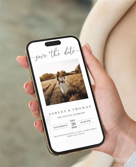 save the date digital electronic save the date template save the date