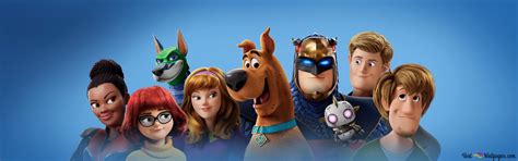 Scooby Doo Cartoon Characters 4k Wallpaper Download