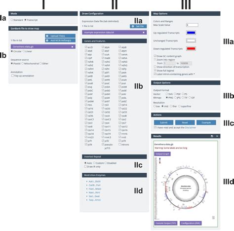 Ogdraw Gui In The Transcript Mode For Details See Text Download Scientific Diagram