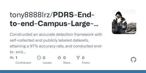 Github Tony8888lrz Pdrs End To End Campus Large Scale Pedestrian Detection And Recognition
