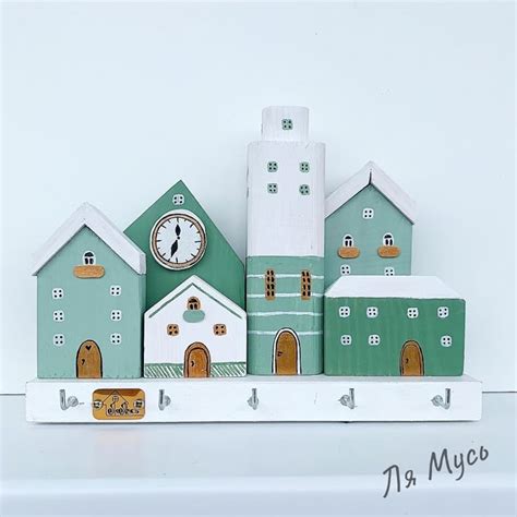 Ключница настенная «Зелёная сказка купить в интернет магазине Ярмарка Мастеров по цене 2600