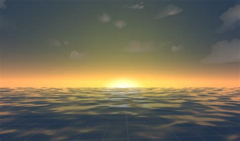 Unity shader程序化天空盒与水面 PULUO