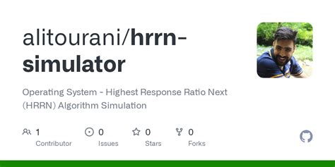 github alitourani hrrn simulator operating system highest response