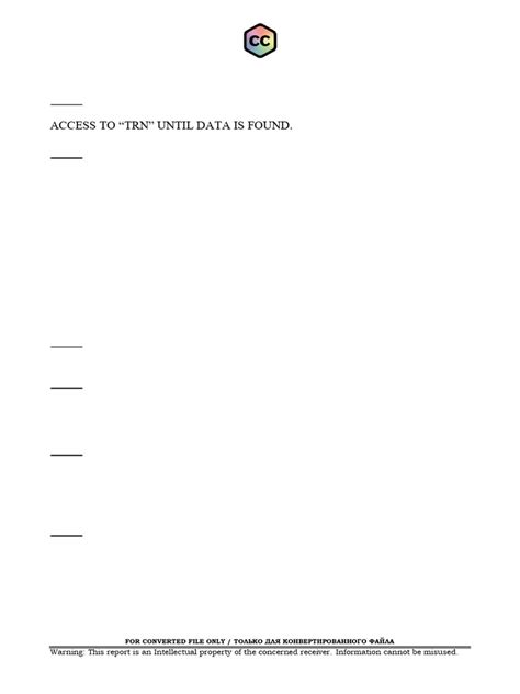 procedures for converted files pdf