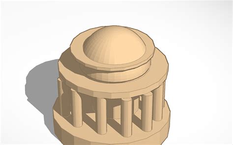3d Design Greek Temple Tinkercad