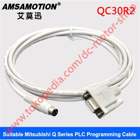 PLC Programming Cable QC30R2 Kabel Mitsubishi Q Series PC Adapter Lazada Indonesia
